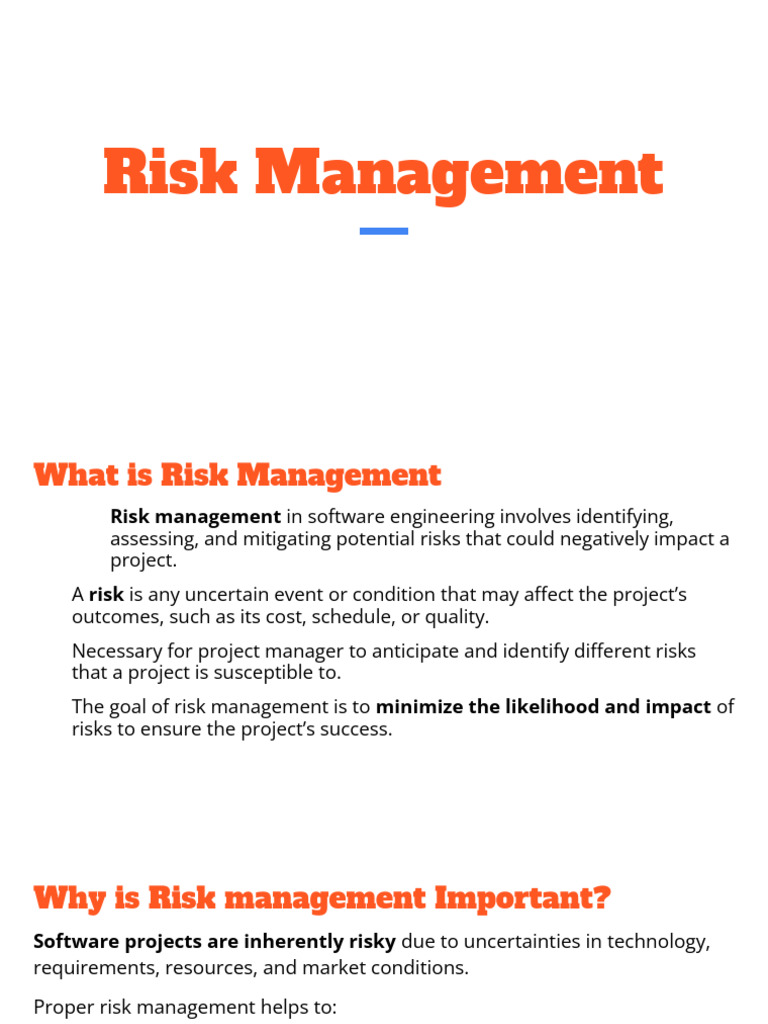 Risk Management | PDF | Risk | Risk Management