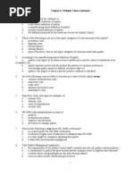 ASQ CQE Sample Exam Questions | PDF | F Test | Errors And Residuals