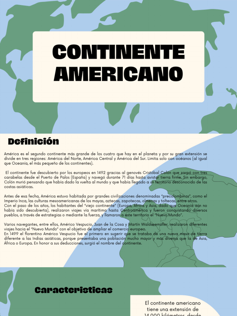 Continente | PDF