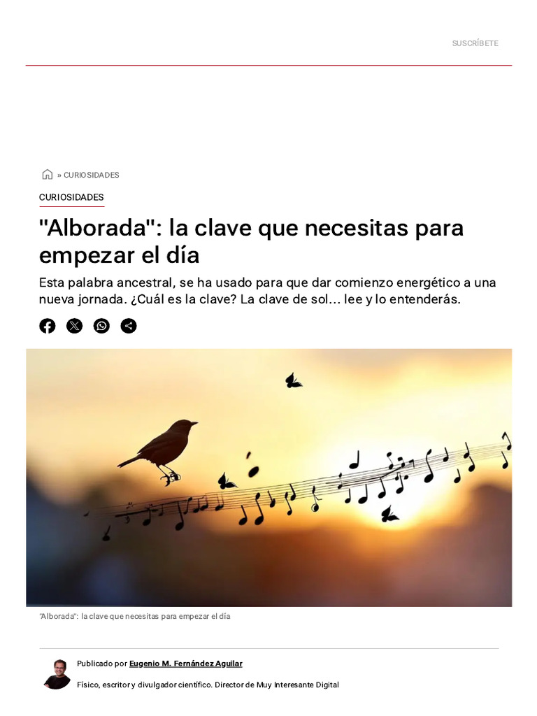 Alborada - La Clave Que Necesitas para Empezar El Día | PDF | Ritmo