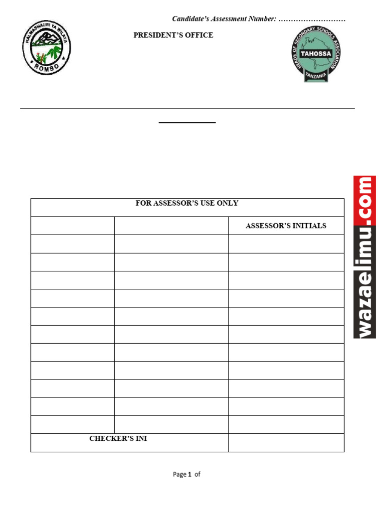 Civics F2 Question Paper Mock - 2024 | PDF | Government | Dictatorship