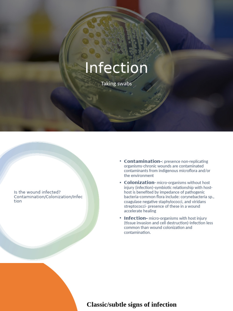 Wound Infection and Culture Guide | PDF | Infection | Wound