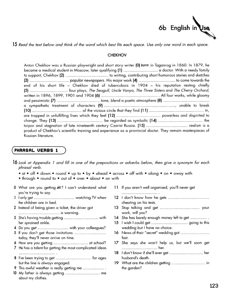CPE Use of English 1 Students Book Unit 6b Virginia Evans | PDF