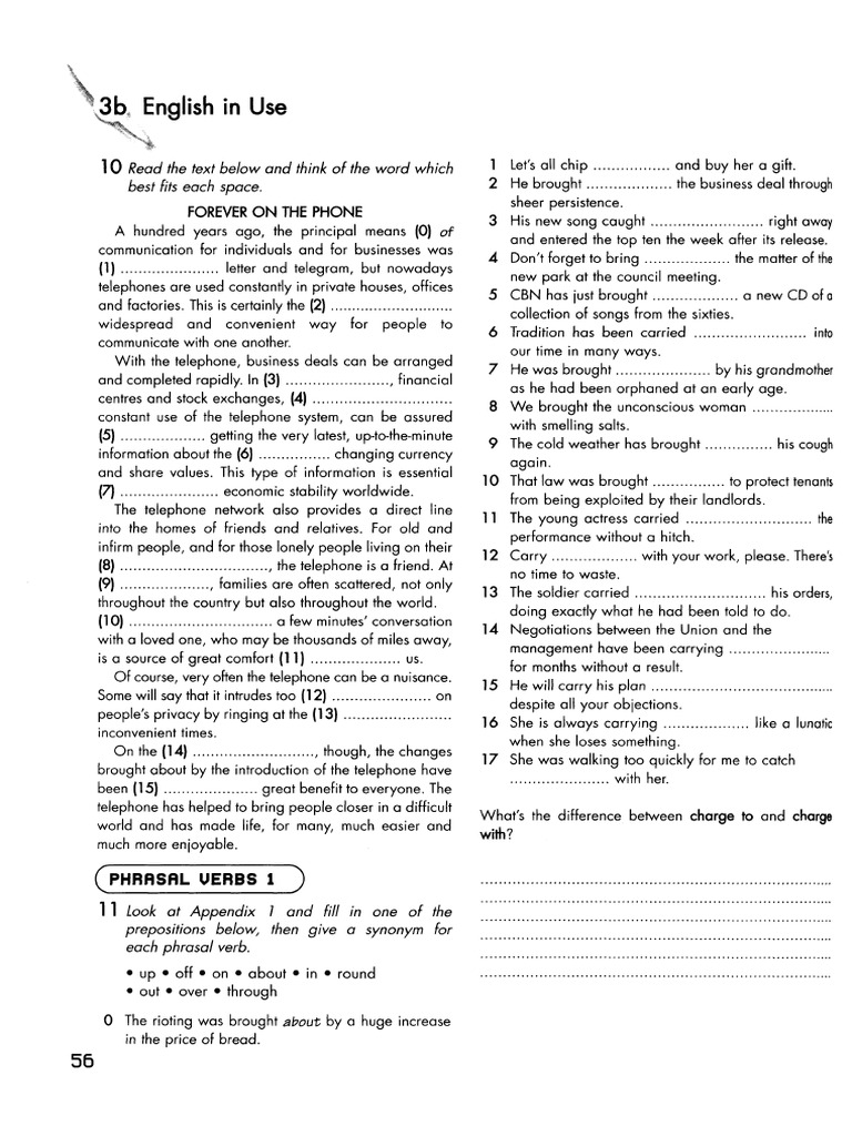 CPE Use of English 1 Students Book Unit 3b Virginia Evans | PDF