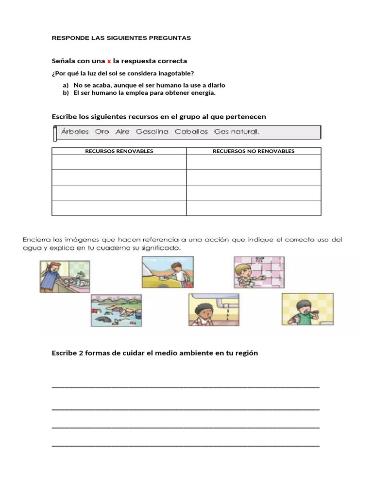 RESPONDE LAS SIGUIENTES PREGUNTAS | PDF RESPONDE LAS SIGUIENTES PREGUNTAS | PDF