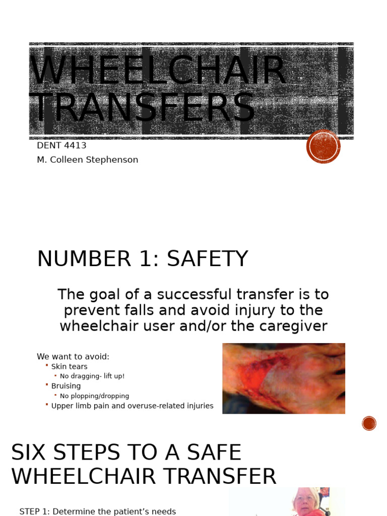 Wheelchair Transfers | PDF | Wheelchair | Chair