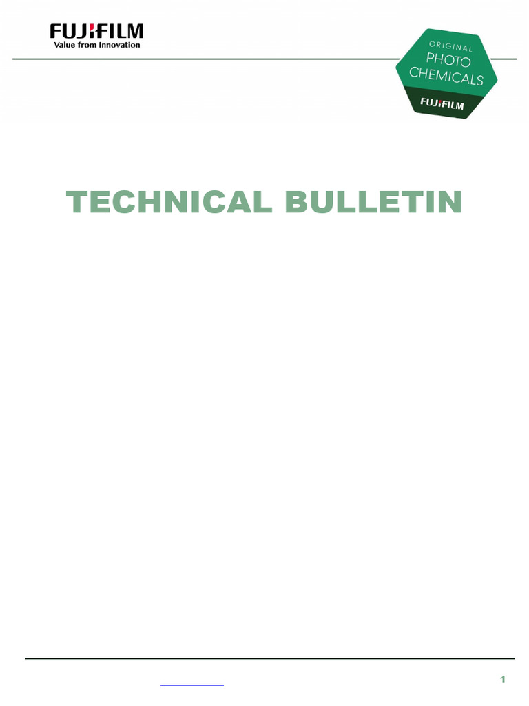 RA4 Process Technical Bulletin Guide | PDF