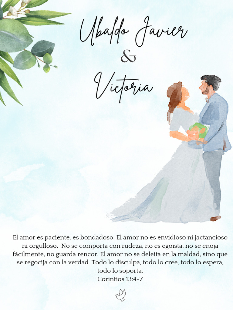 Invitacion Bodas de Plata UBALDO JAVIER & VICTORIA... | PDF