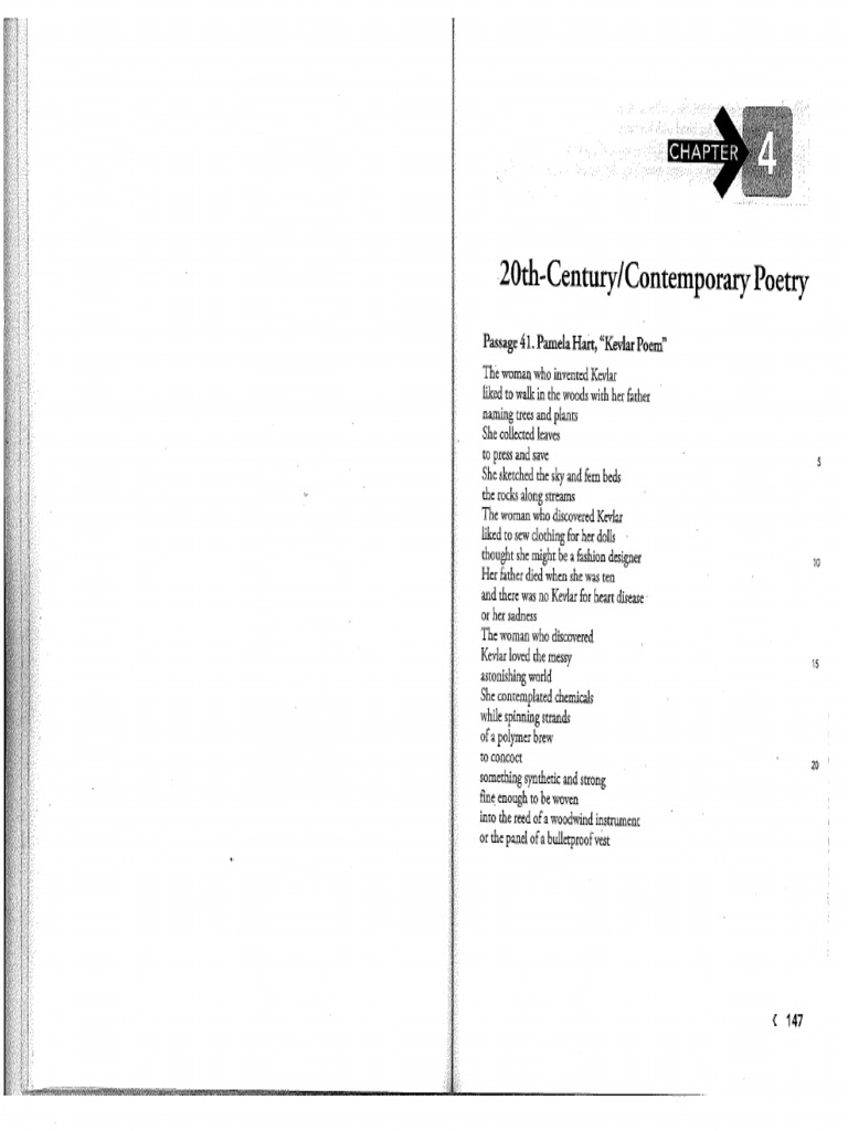 Kami Export - AP Lit Multiple Choice 20th Century Prose and Poetry | PDF