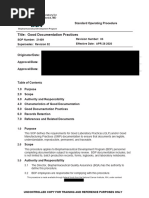 SOP For Document Control Pharma Devil | PDF | Quality Assurance