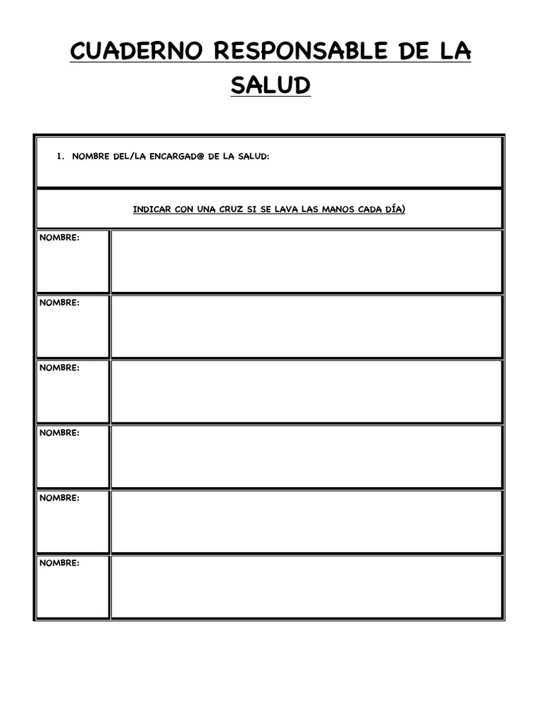 Cuaderno de La Salud | PDF