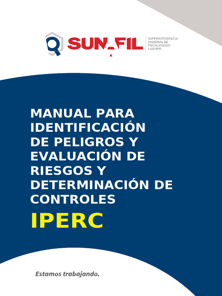 Manual para Identificación de Peligros y Evaluación de Riesgos y Determinación de Controles ...