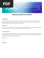 Medical Report Format | PDF
