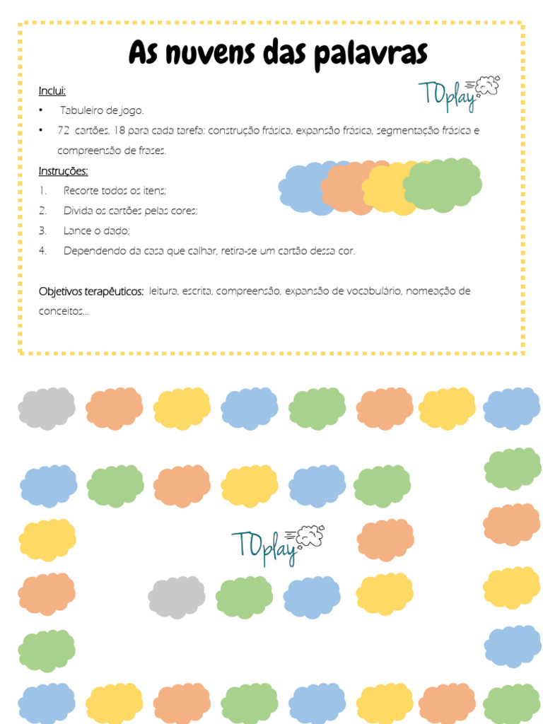 ToPlay Nuvens Palavras | PDF