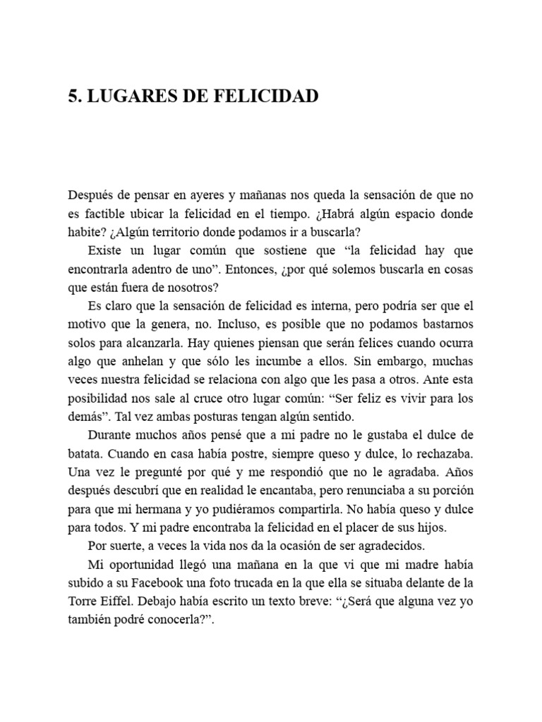 La búsqueda de la felicidad interior | PDF | Felicidad | Jacques Lacan