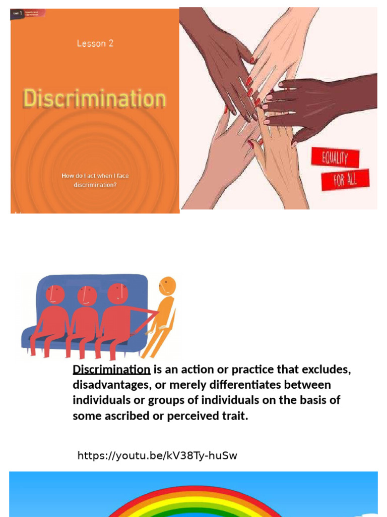 Understanding and Coping with Discrimination | PDF | Self-Improvement ...