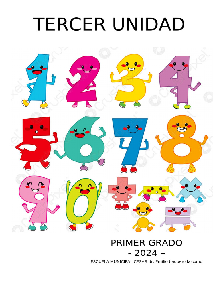 TERCER Unidad 1 Grado MATEMATICA | PDF | Calendario | Dinero