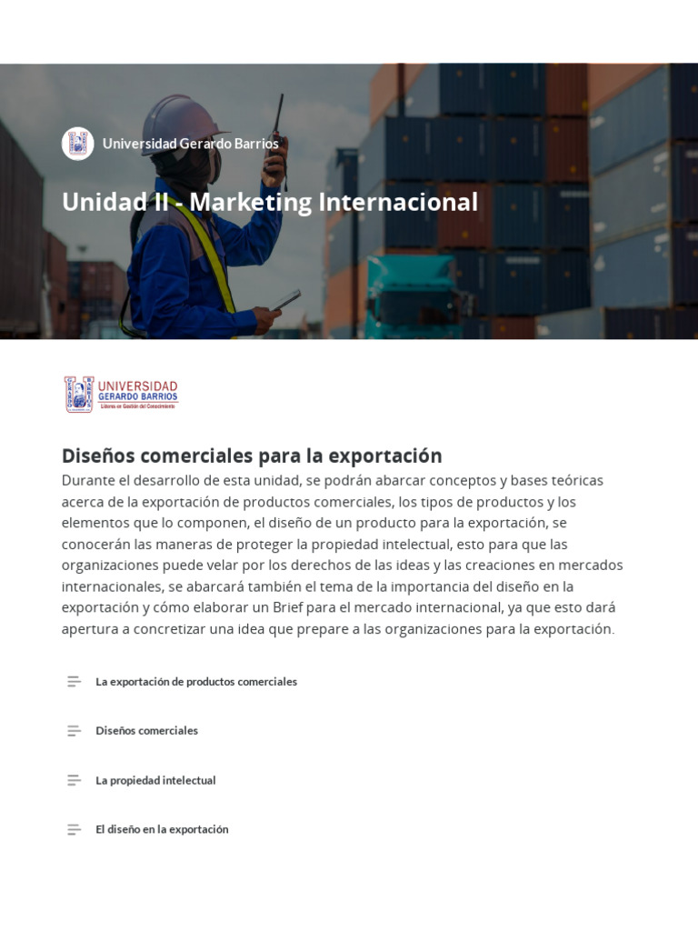 marketing-internacional | PDF | Patentar | Exportaciones