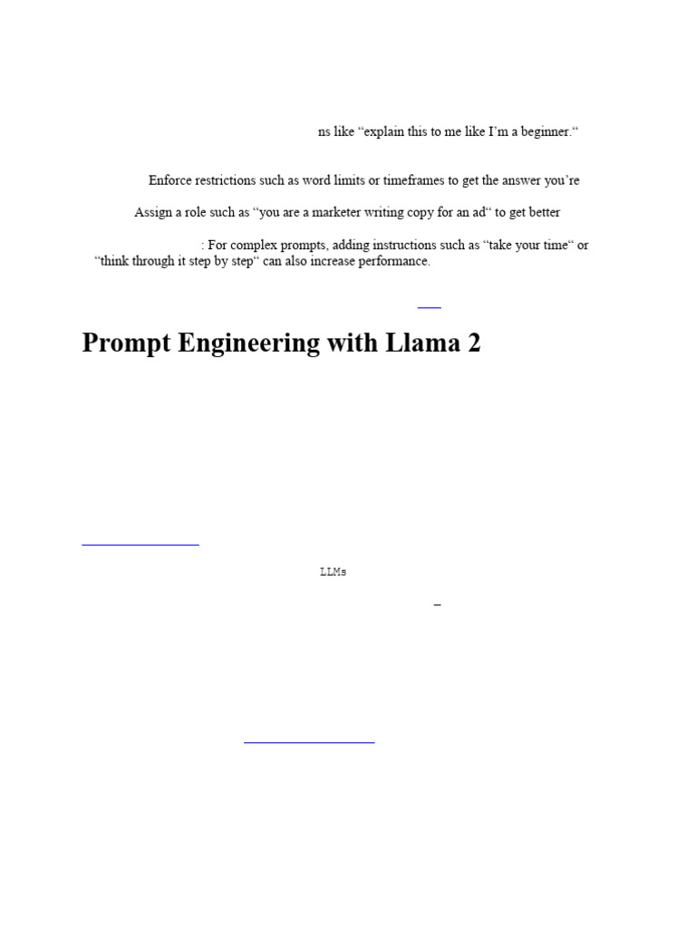 Meta Releases Prompt Engineering Guide | PDF | Computing | Artificial Intelligence