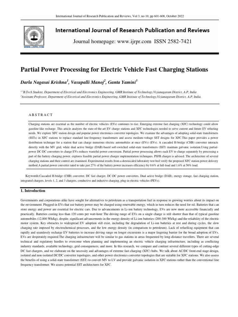 Partial_Power_Processing_for_Electric_Ve | PDF | Electric Vehicle ...