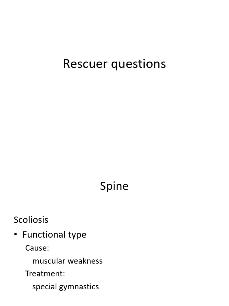 Rescuer questions | PDF | Foot | Toe