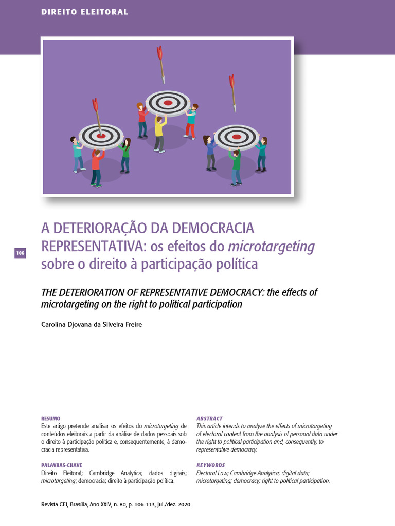 2595-Texto do artigo-7236-2-10-20210607 | PDF | Democracia | Ideologias Políticas