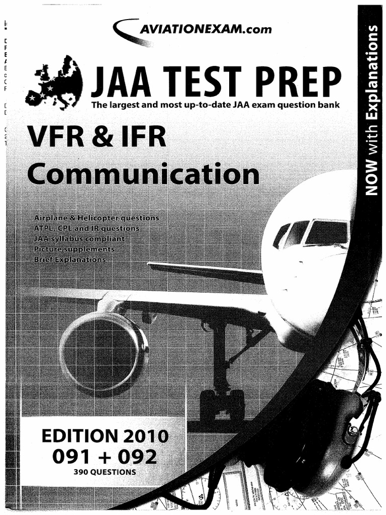 091 - 092 - VFR - Ifr Comunication | PDF | Instrument Flight Rules | Aviation