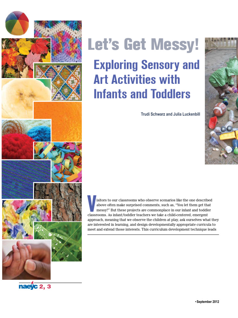 Lets Get Messy! Exploring Sensory and Art Activties With Infants and ...