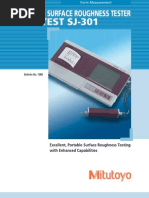 Surface Roughness Tester Work Instruction | PDF | Surface Roughness ...
