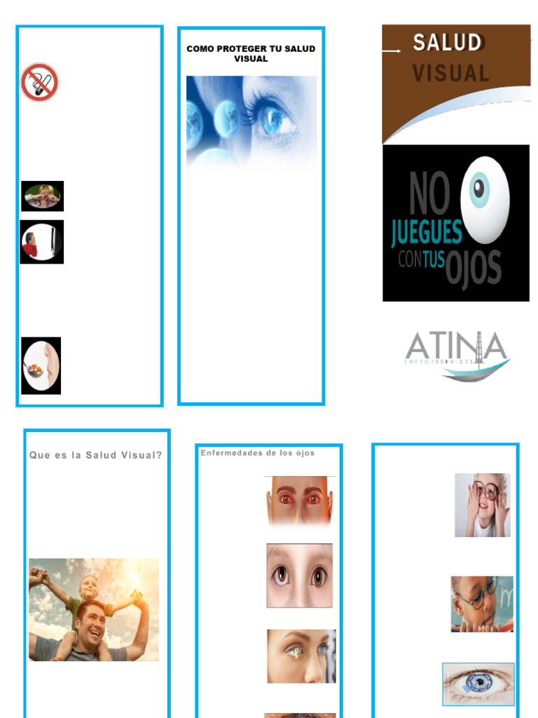 FOLLETO-SALUD-VISUAL | PDF | Ojo humano | Percepción visual