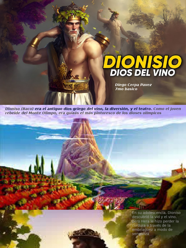 Dionisio Dios Del Vino (1) | PDF