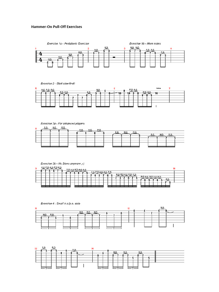 Hammer ON Pull OFF | PDF