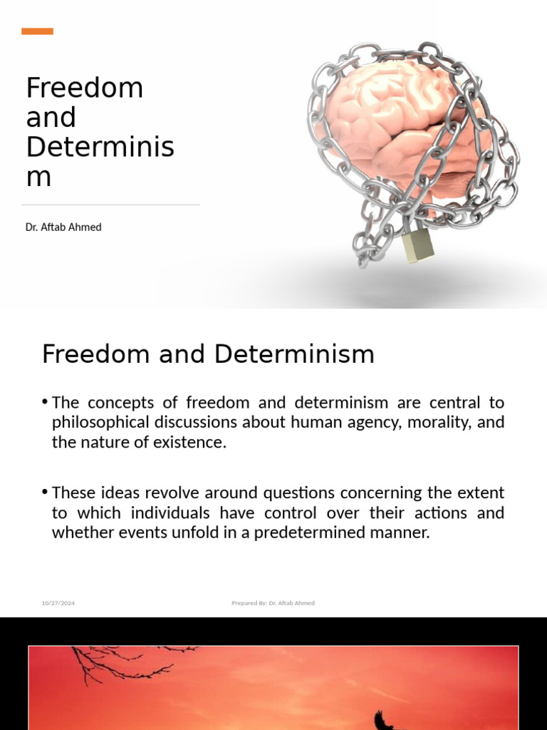 Week 13 Freedom and Determinism | PDF | Determinism | Free Will