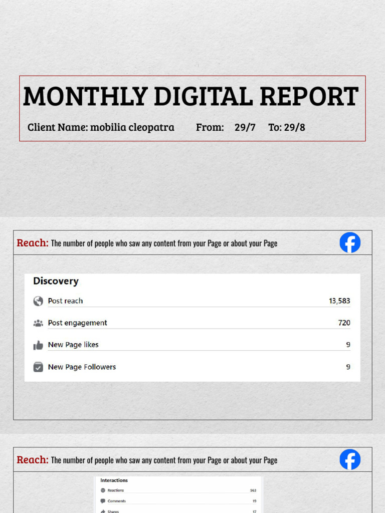 Monthly Digital Report U-Trade | PDF | Popular Culture & Media Studies ...
