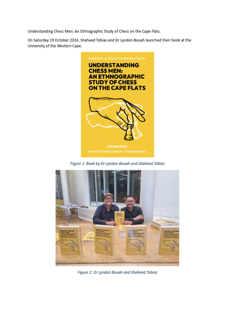 Launch of "Understanding Chess Men" | PDF | Chess