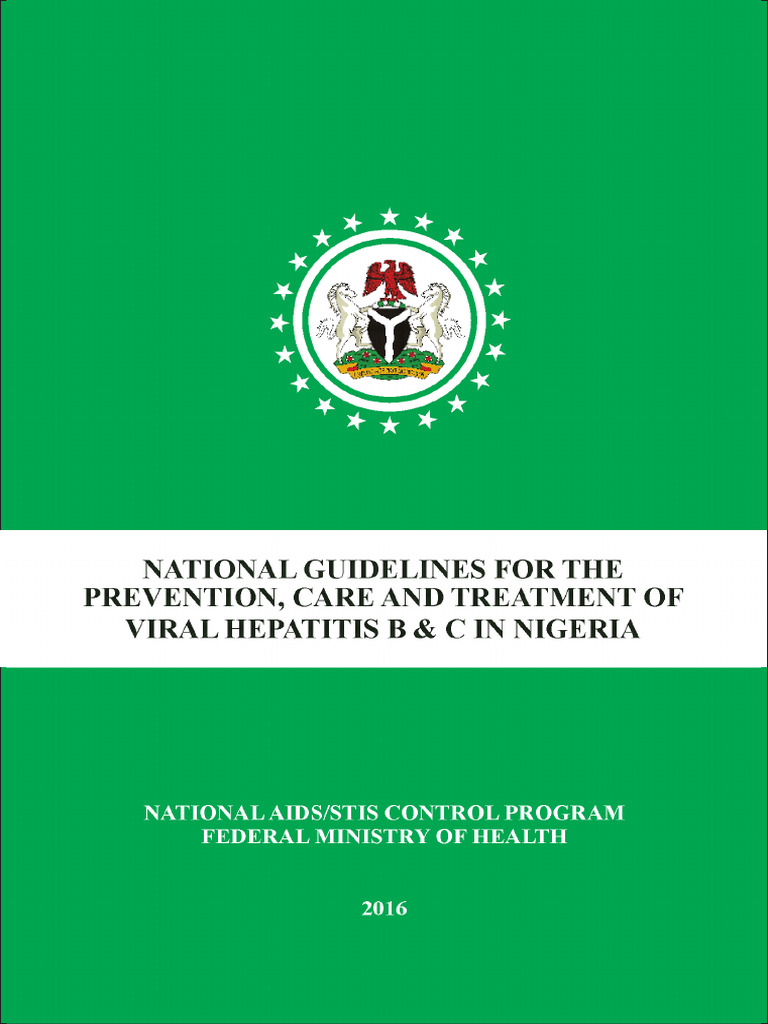 Nigeria Hepatitis Guidelines TX Guidelines | PDF | Hepatitis B ...