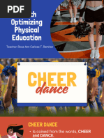 The History of Cheerdance | PDF | Cheerleading | Gymnastics