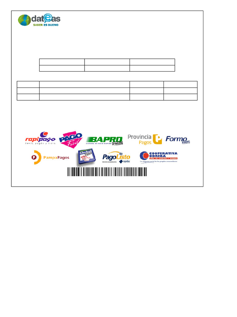 Boleta Pago | PDF