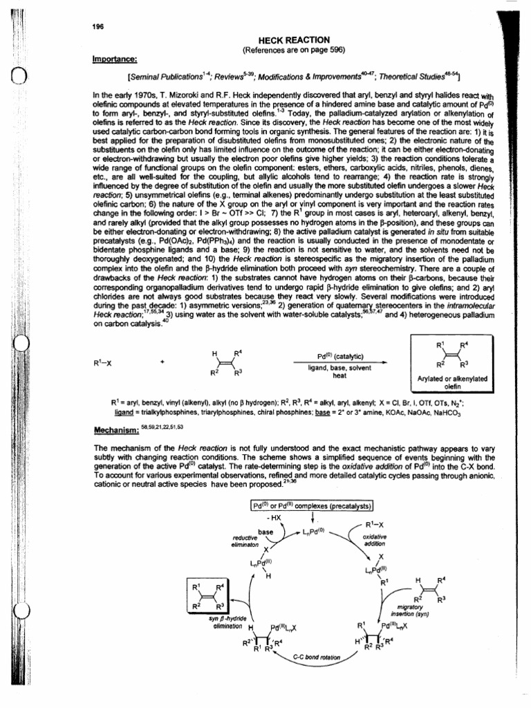 Heck Reaction | PDF