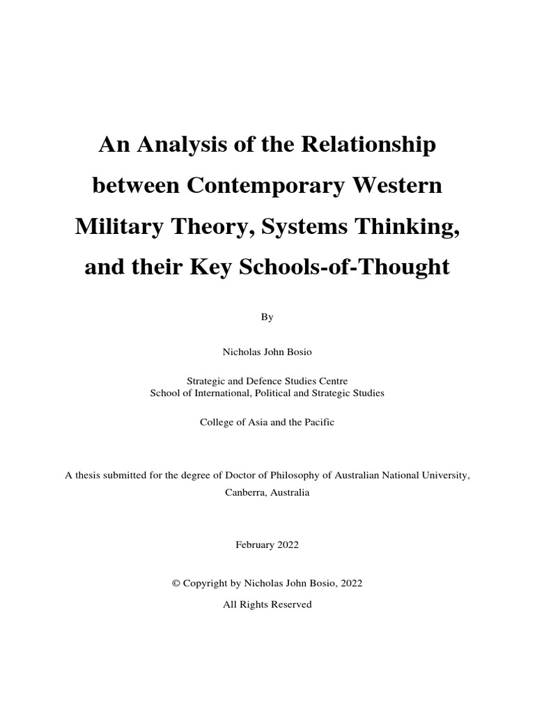 Bosio | PDF | Systems Theory | Theory