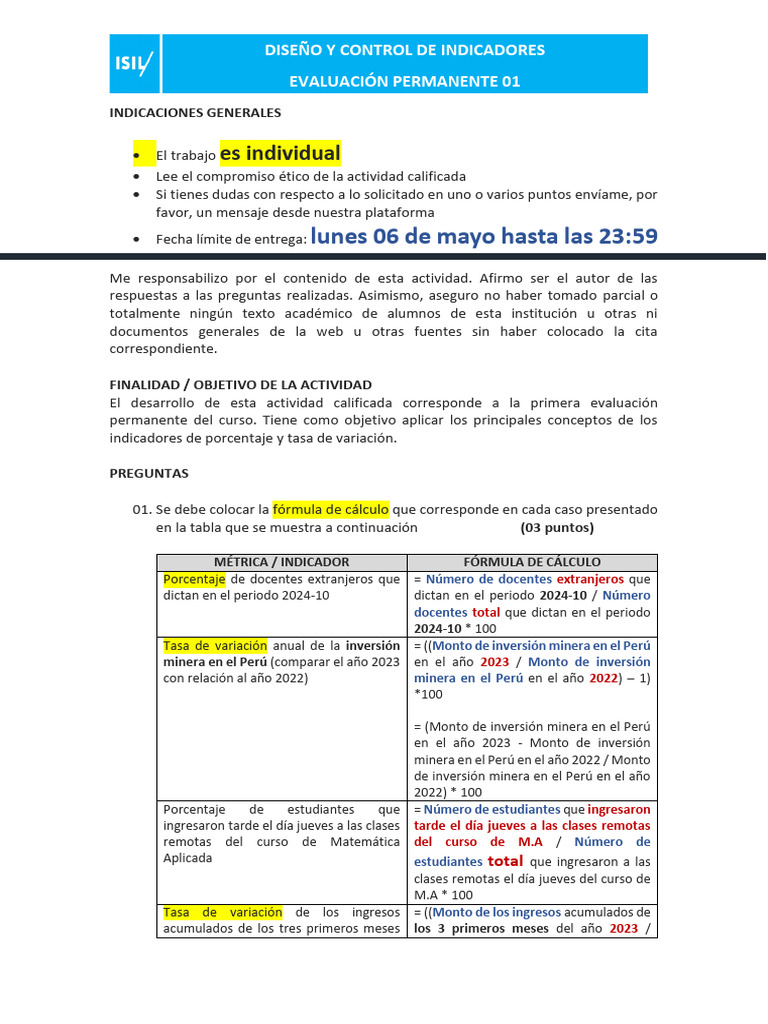 Solucionario EVP1 | PDF | café | Perú