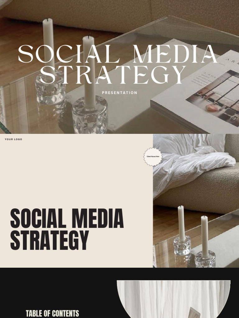 Social Media Strategy Pdf Social Media Popular Culture Media