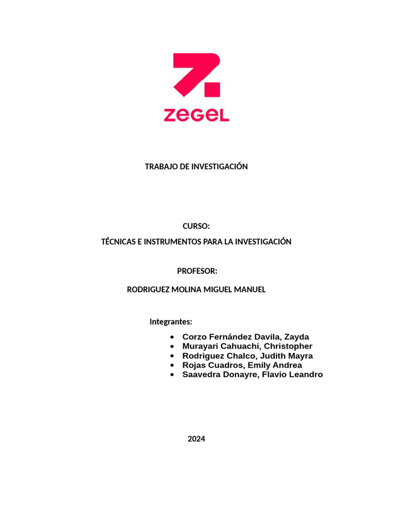 Tecnicas Final - Grupo Oechsle | PDF | Liderazgo | Business