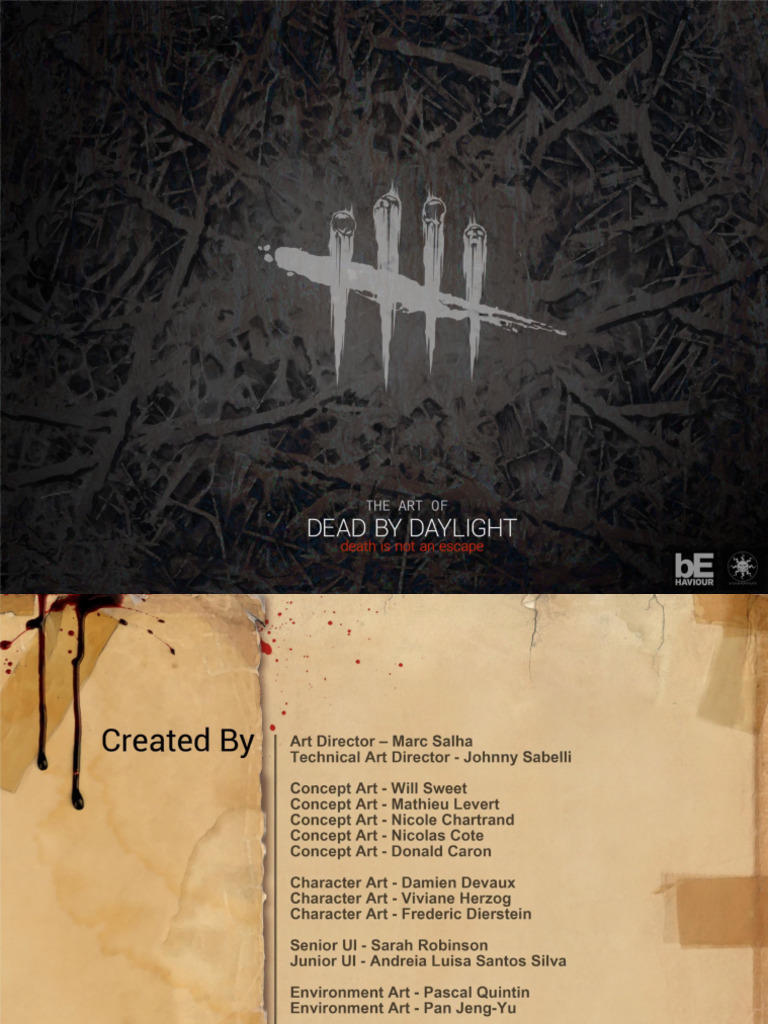 Dead by Daylight ArtBook_text | PDF