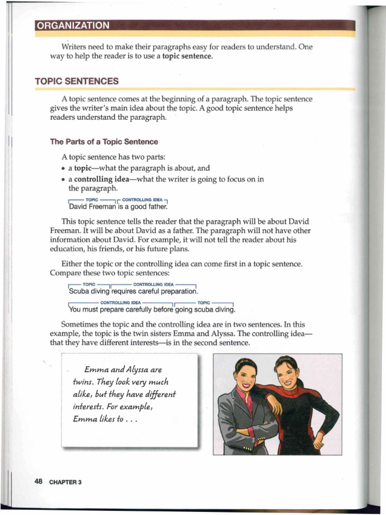 Topic Sentences and Titles | PDF | Paragraph