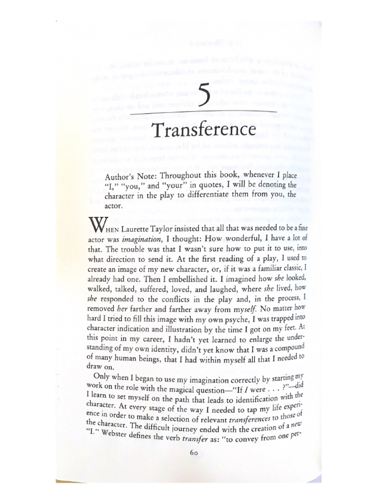 Utahagen 5 Transference | PDF