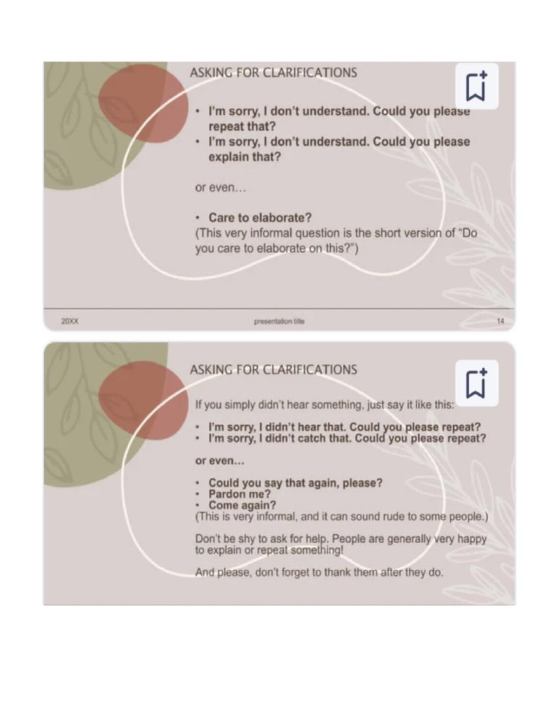English Speaking Pdf