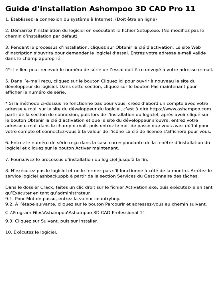 Guide D'installation | PDF | Ordinateurs