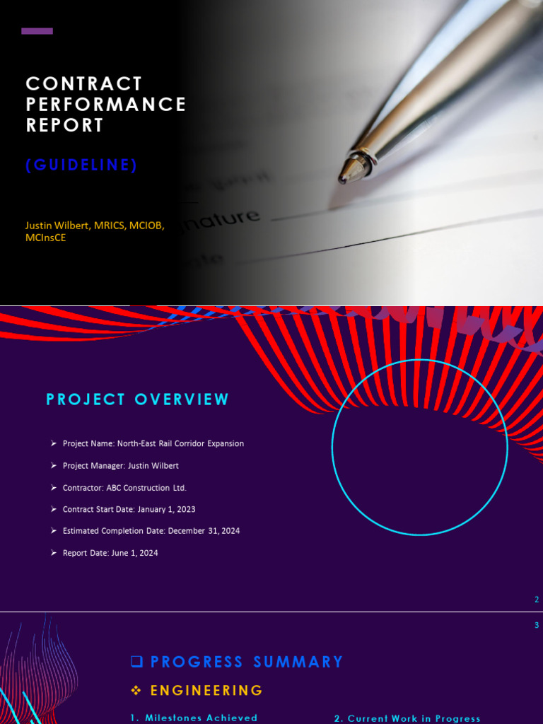 Construction Contract Performance 1730065606 | PDF | Business