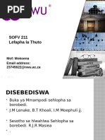 Sesotho Buka Ya 5 Phokojwe Le Phiri | PDF